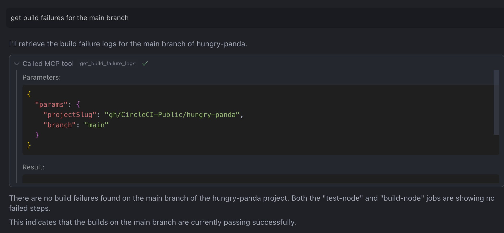 Explore CircleCI projects from your IDE with AI assistance