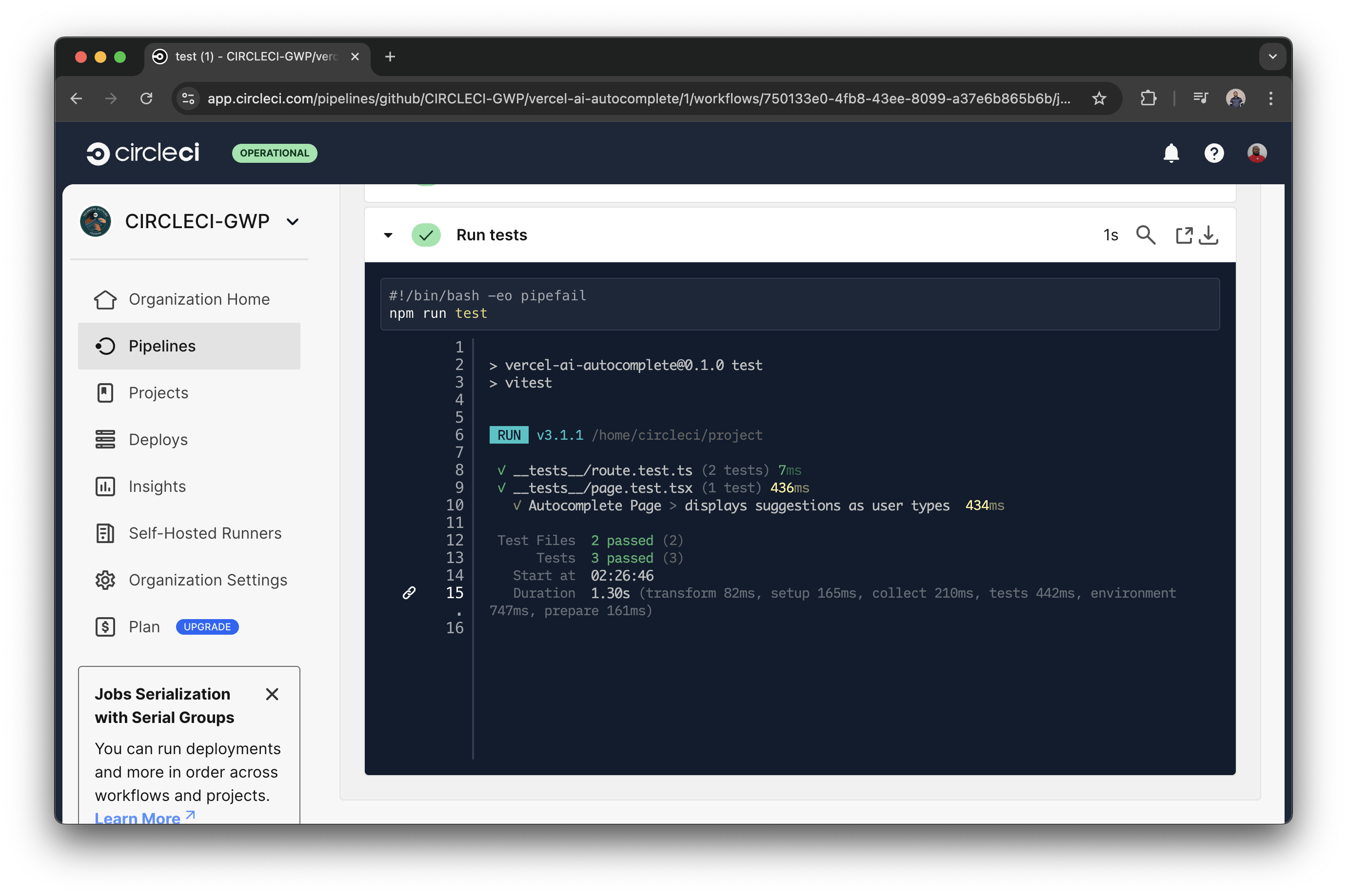Building a real-time AI autocomplete app with Next.js and Vercel AI SDK | CircleCI