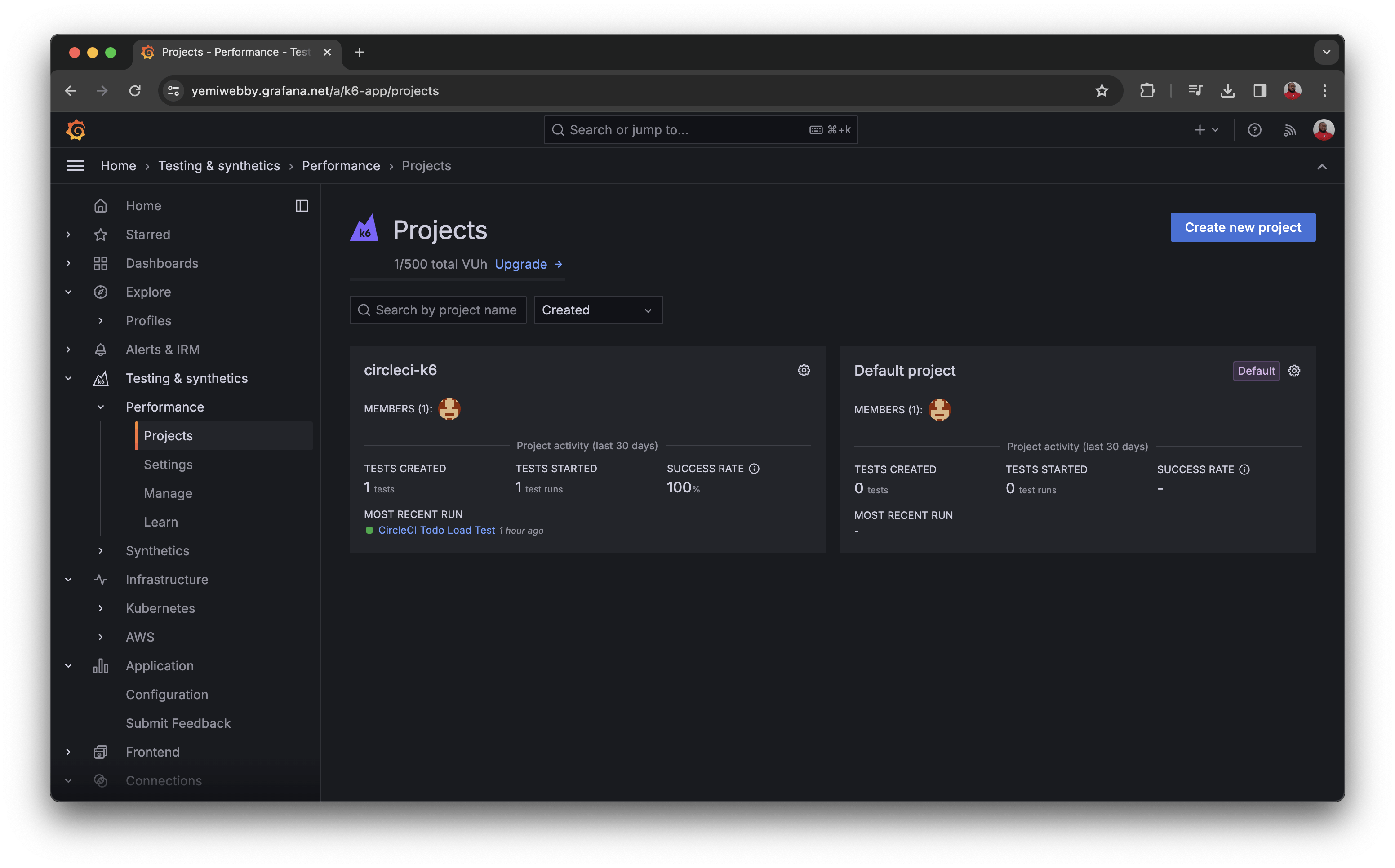 API performance testing with k6 | CircleCI