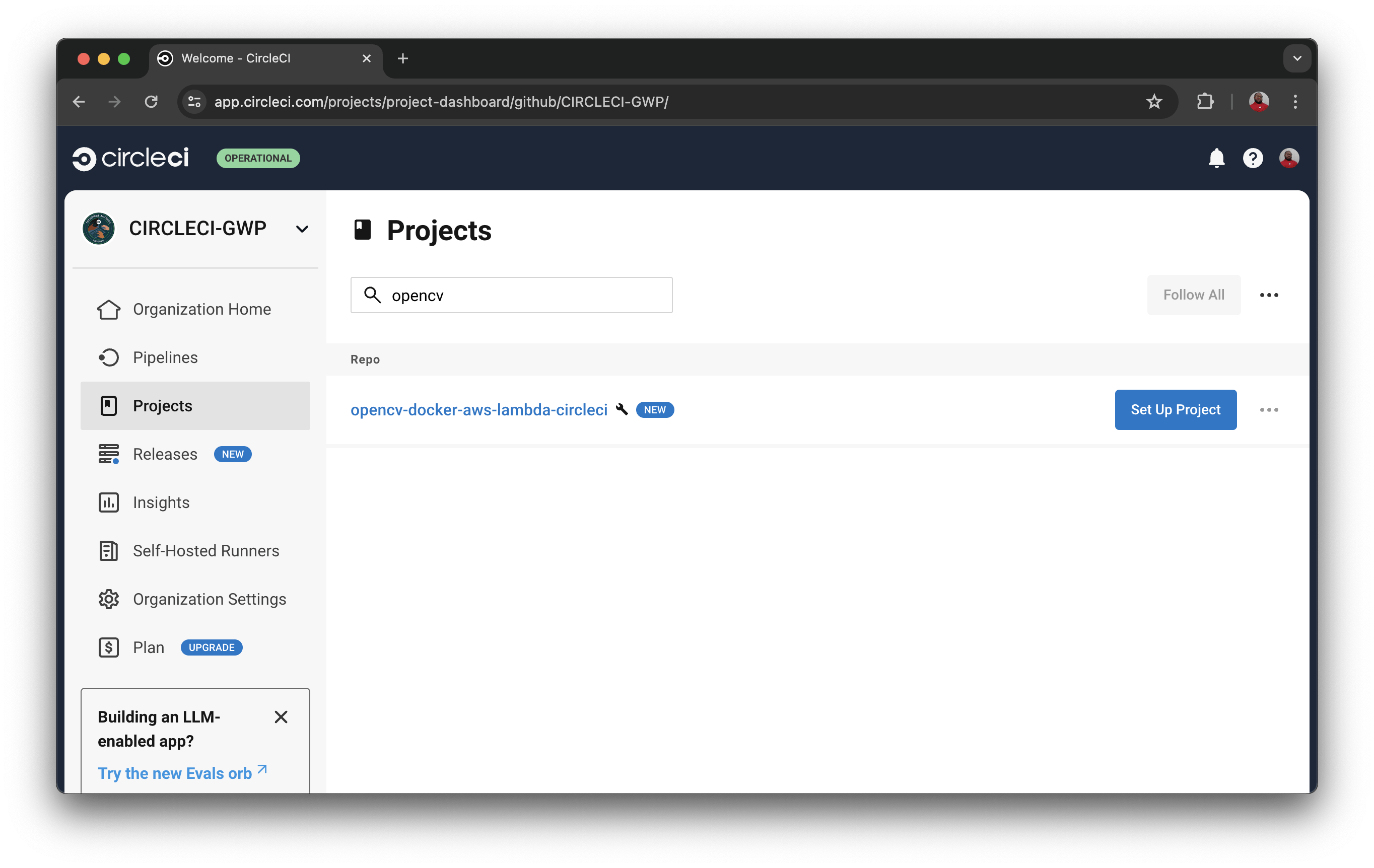 Build and deploy a Dockerized OpenCV application on AWS Lambda | CircleCI