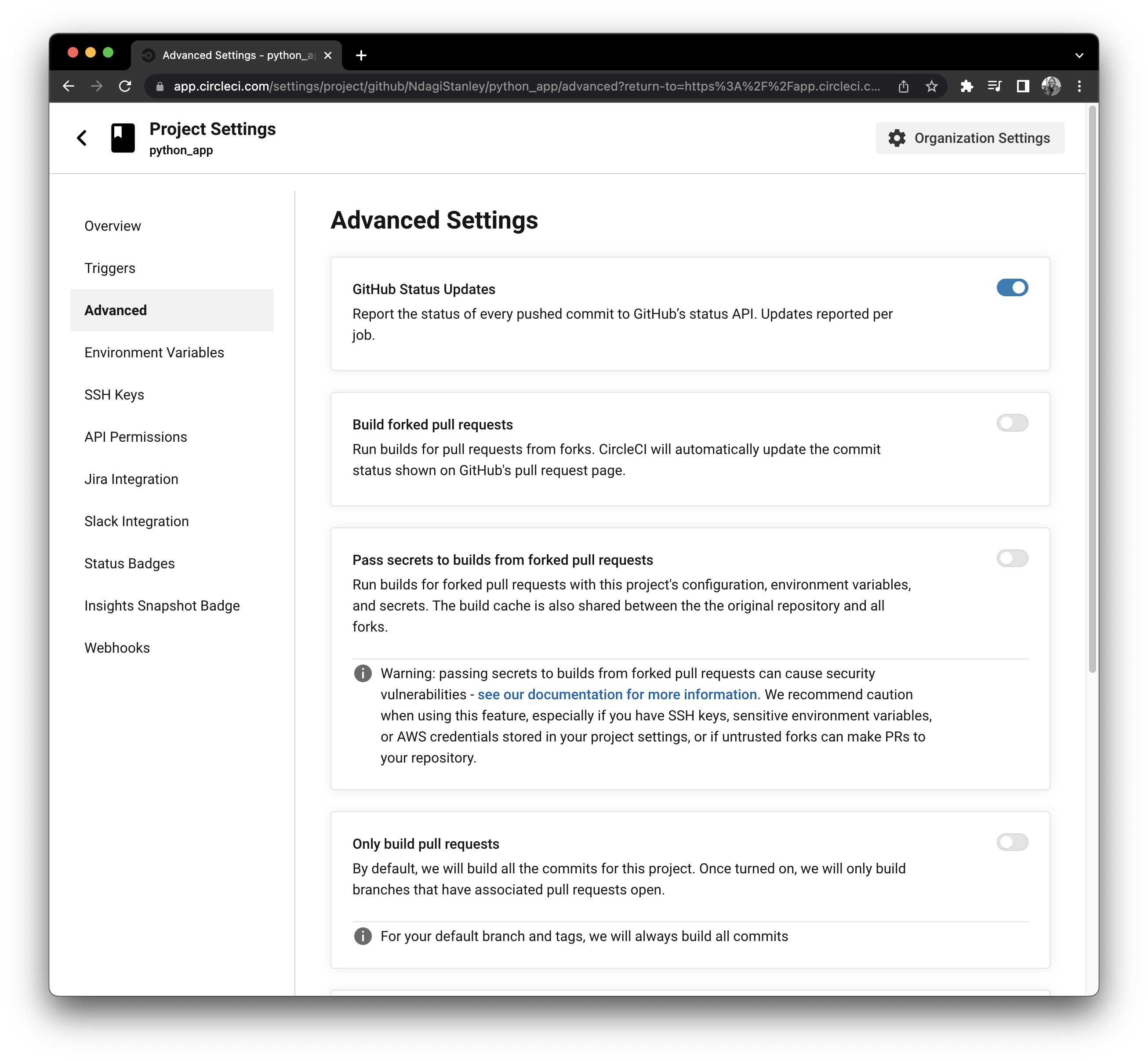 Setting up continuous integration with CircleCI and GitHub | CircleCI