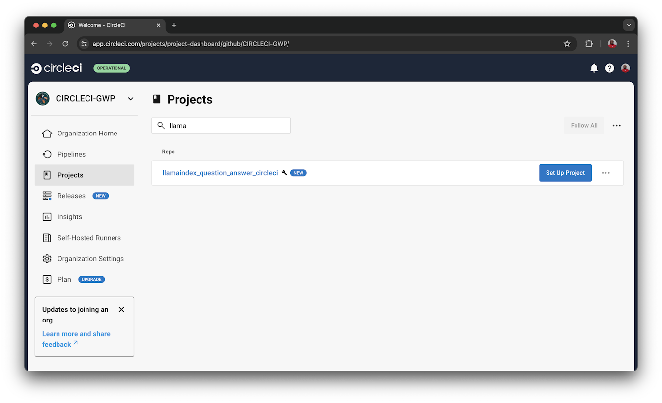 Build And Test A Llamaindex Rag Application Circleci
