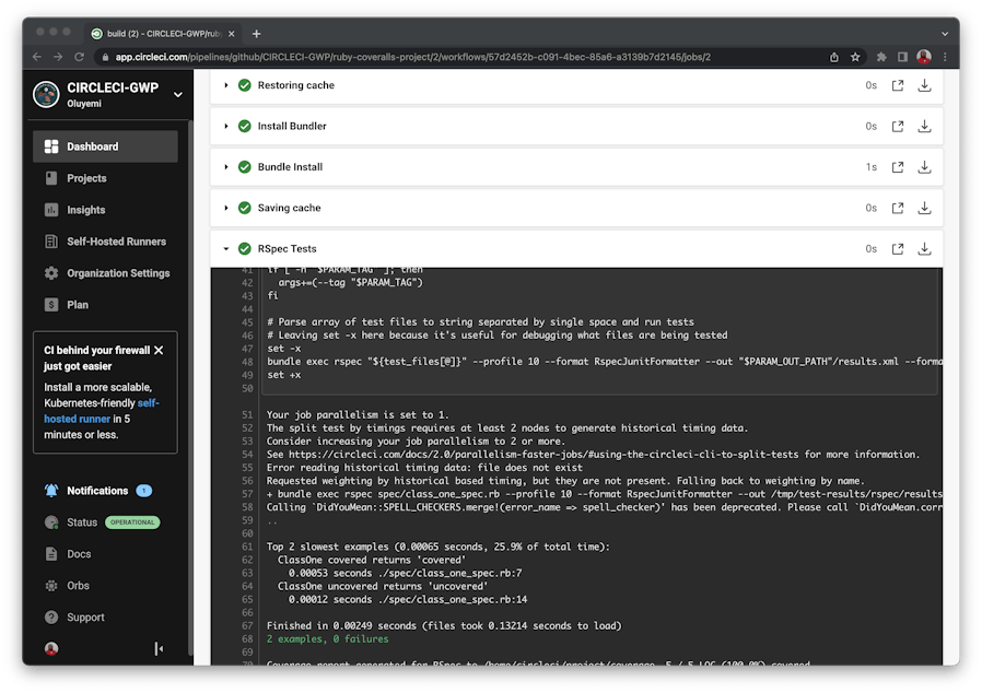 Adding Test Coverage To Your Continuous Integration Pipeline Circleci