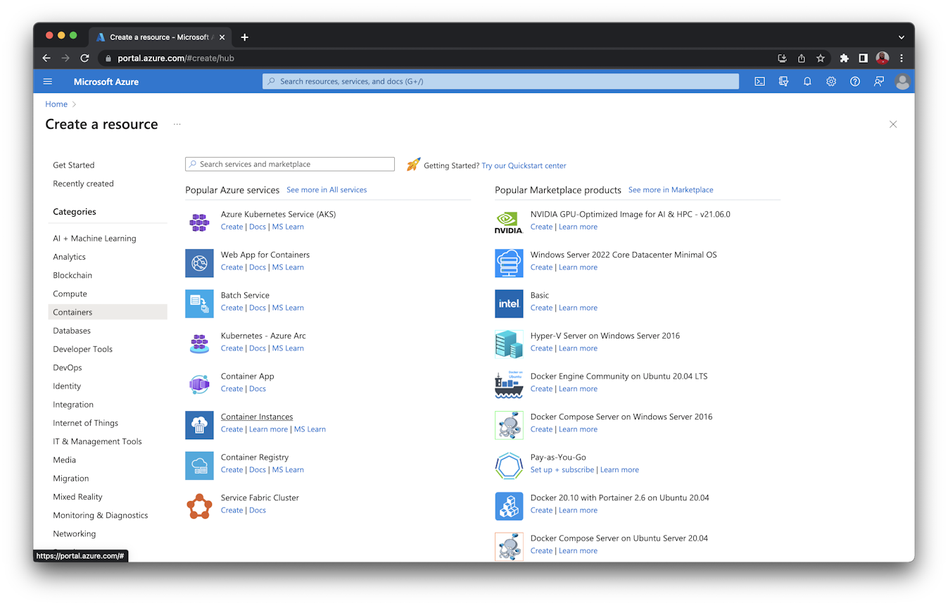 Deploy A Dockerized Net Core App To An Azure Container Instance Circleci 9707
