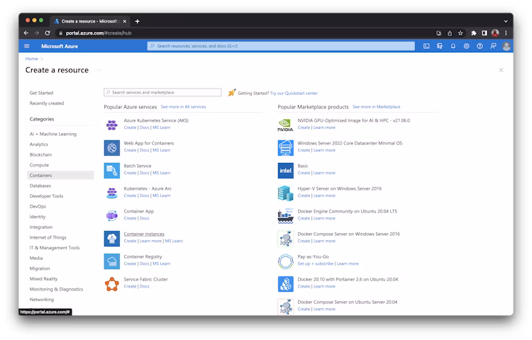 Deploy A Dockerized Net Core App To An Azure Container Instance Circleci