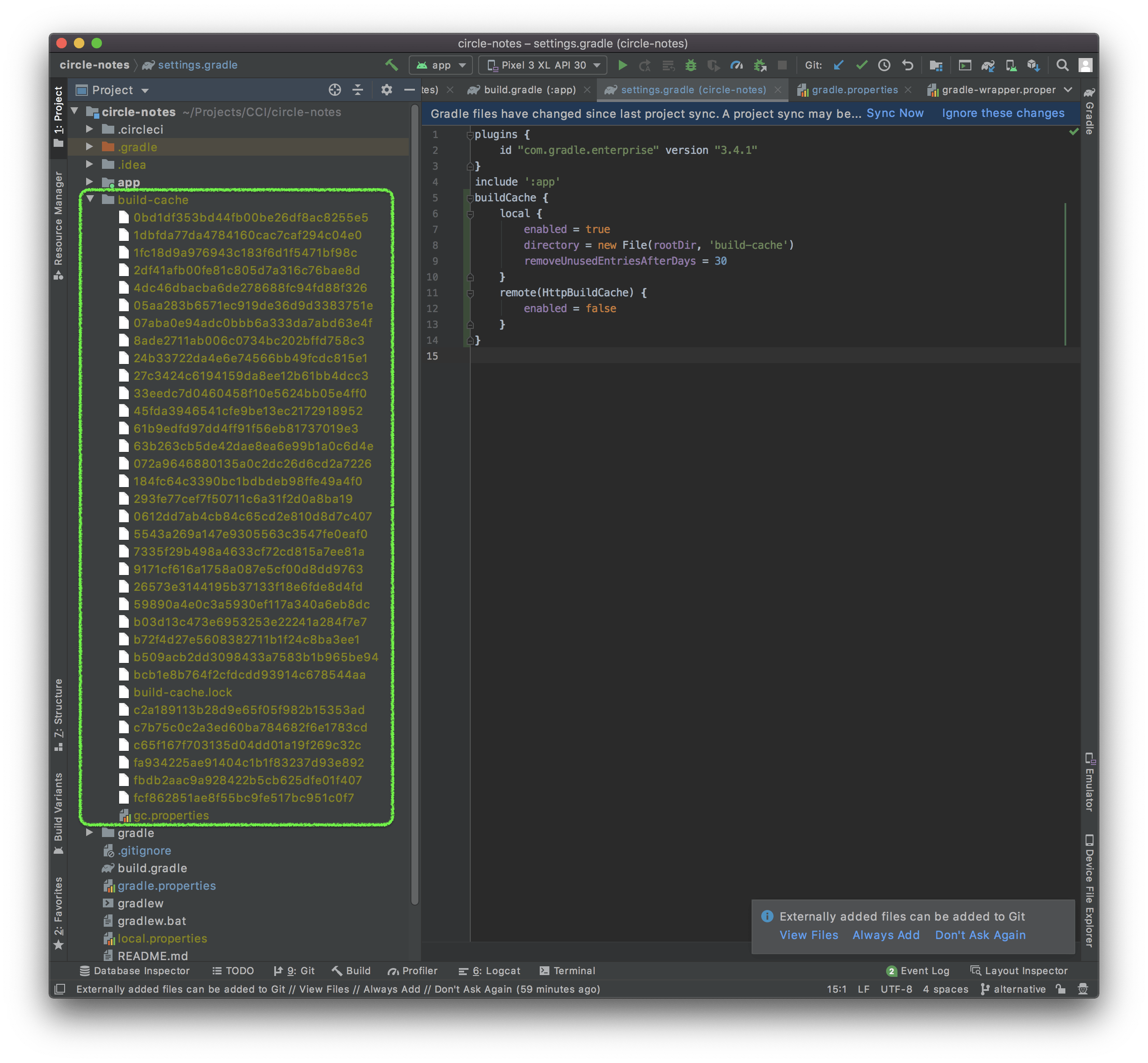 Turbocharging your Android Gradle builds using the build cache | CircleCI
