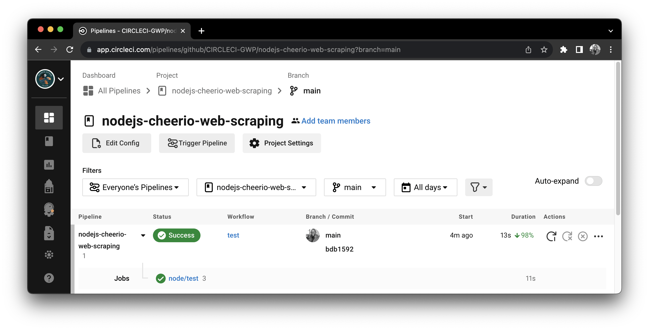 Web scraping with Cheerio and Node.js | CircleCI