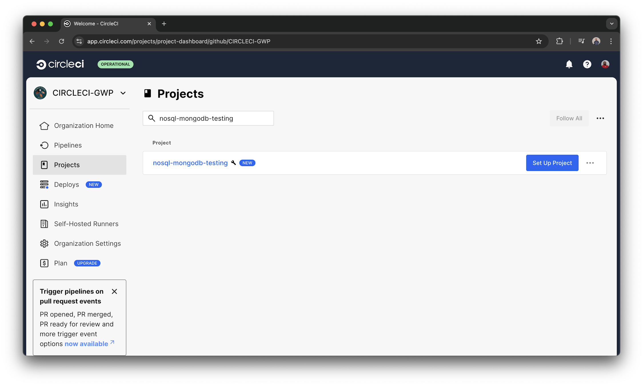 How To Test A Mongodb Nosql Database Circleci