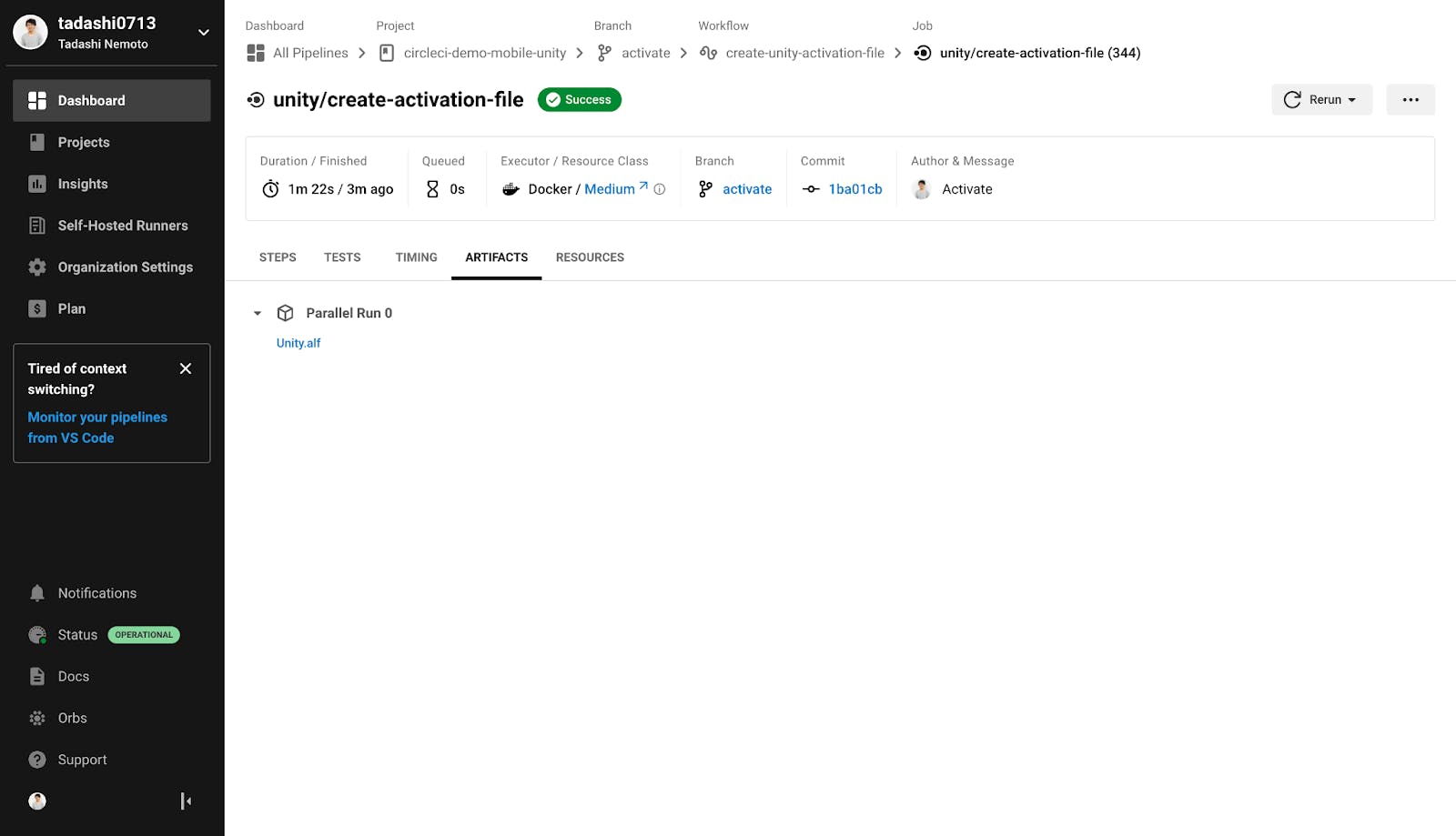 Cloud native mobile game CI/CD with Unity and CircleCI