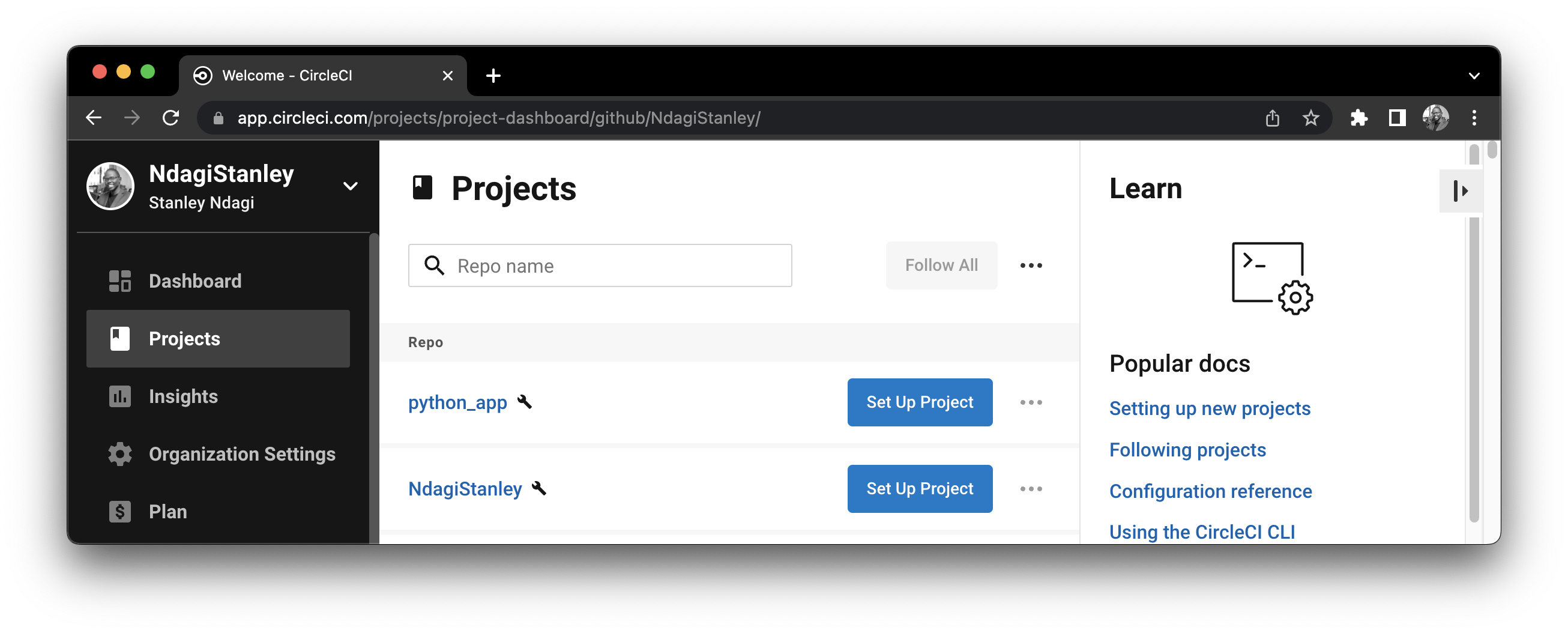 Setting up continuous integration with CircleCI and GitHub | CircleCI