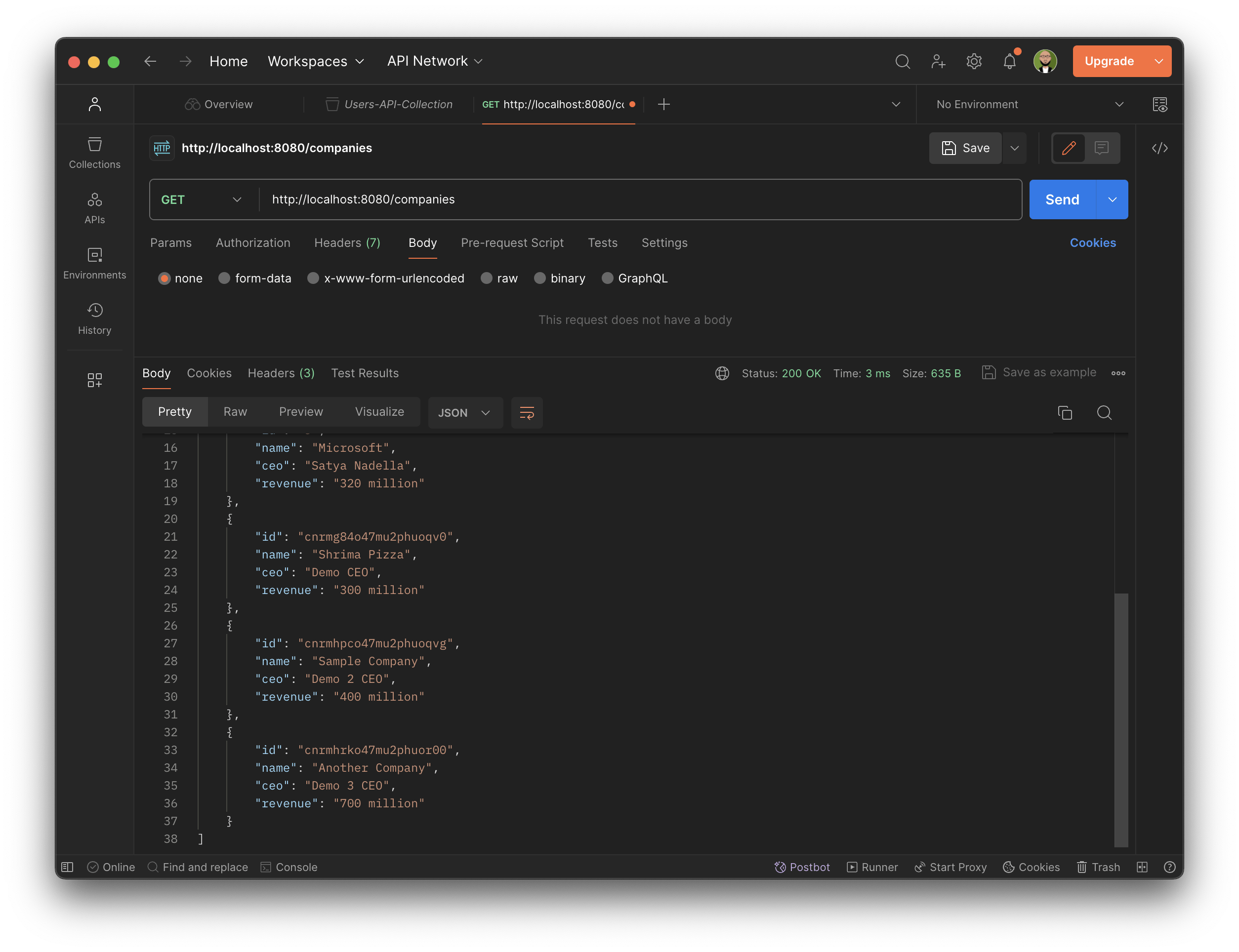 Automate testing for Golang Gin-gonic RESTful APIs | CircleCI