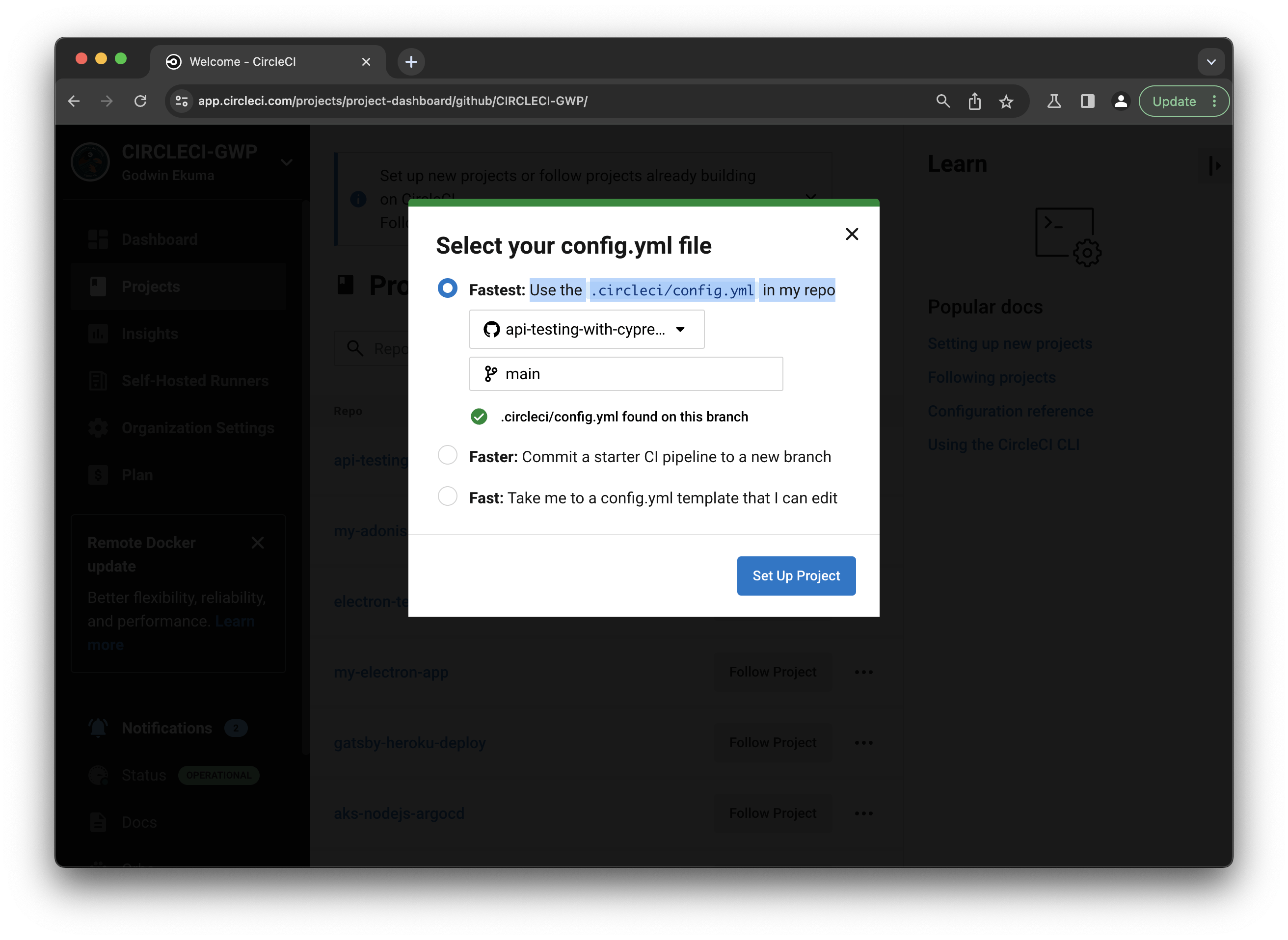 Testing an API with Cypress | CircleCI