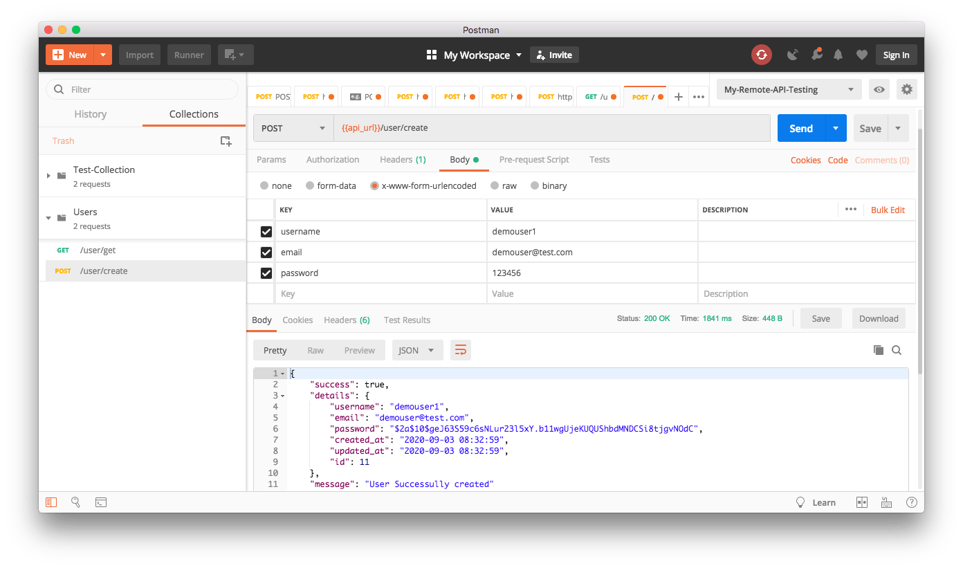 Postman を使用して API テストを行うには | CircleCI
