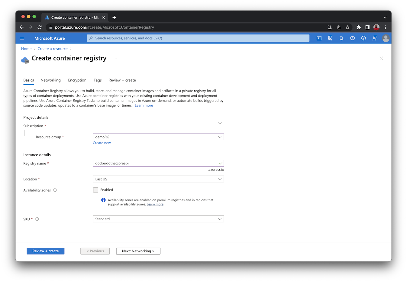 Deploy A Dockerized Core App To An Azure Container Instance Circleci