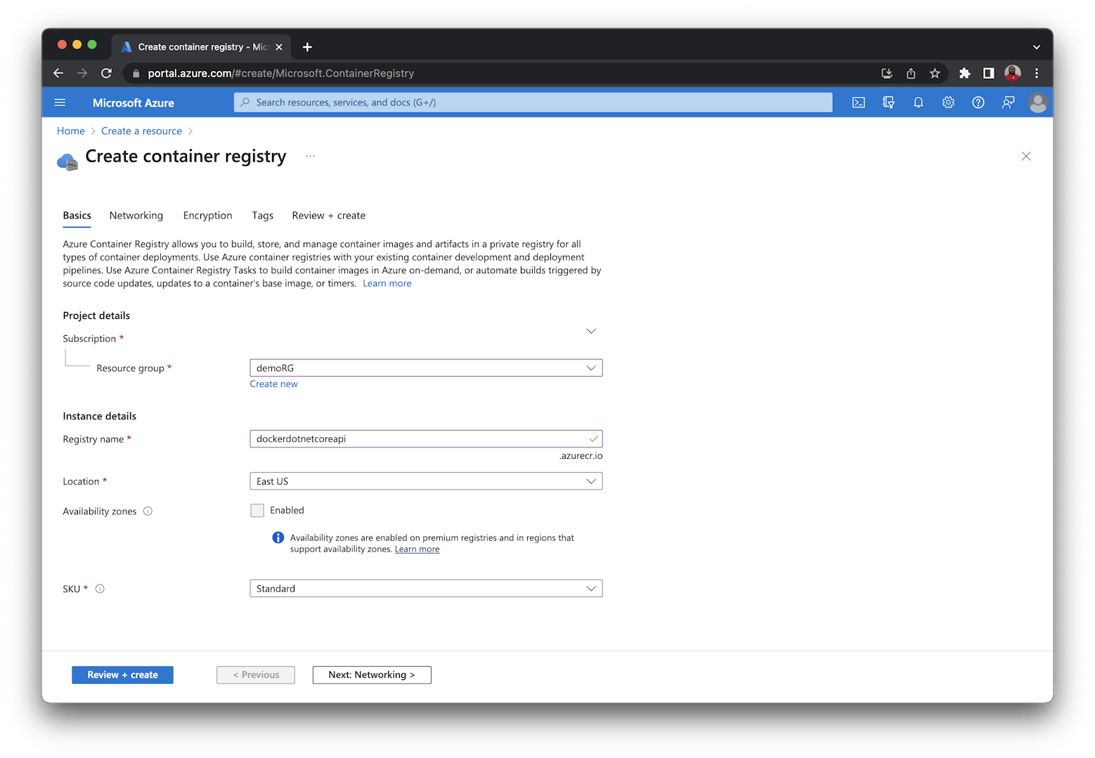 Deploy A Dockerized Net Core App To An Azure Container Instance Circleci