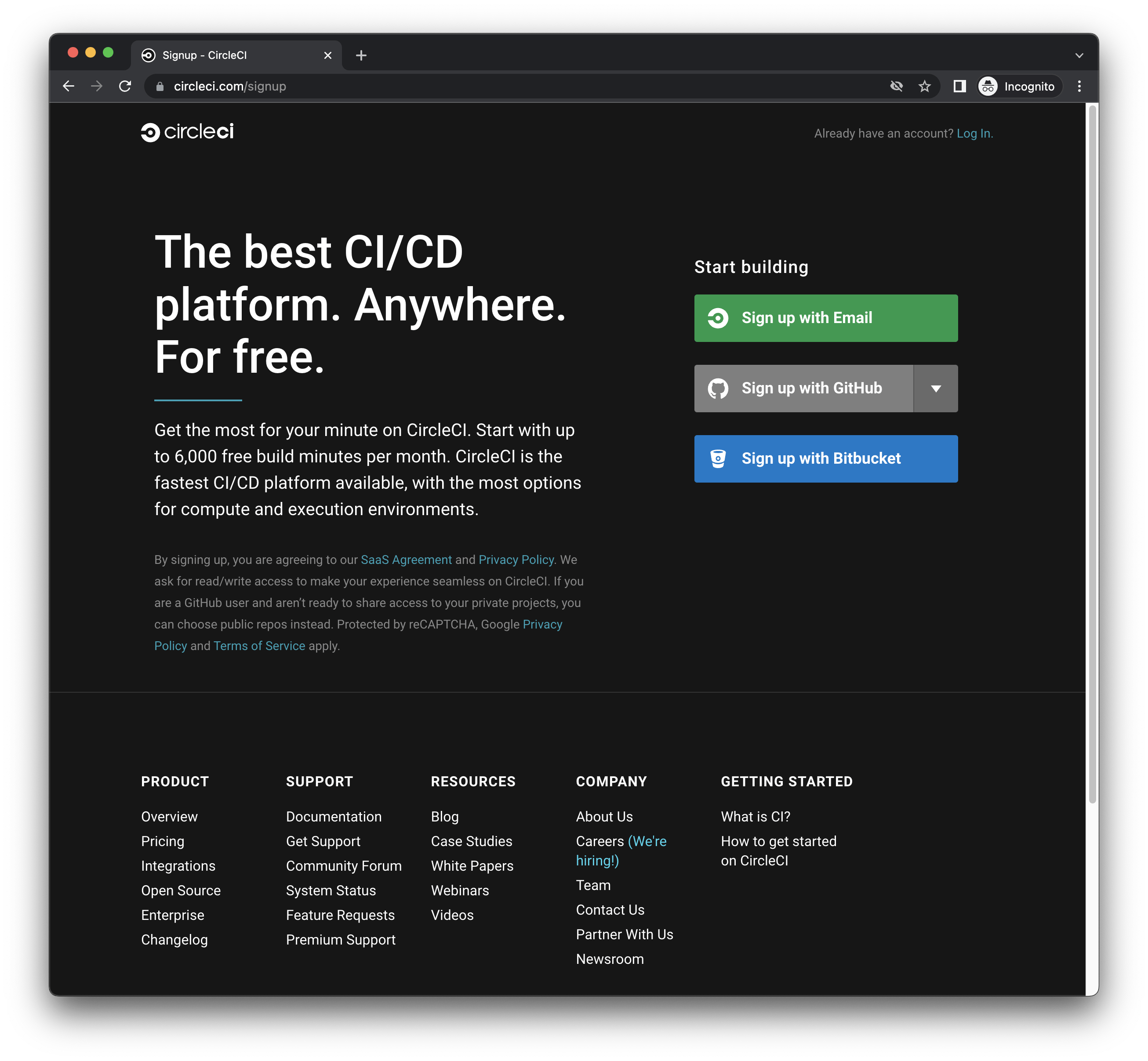 Setting up continuous integration with CircleCI and GitHub | CircleCI