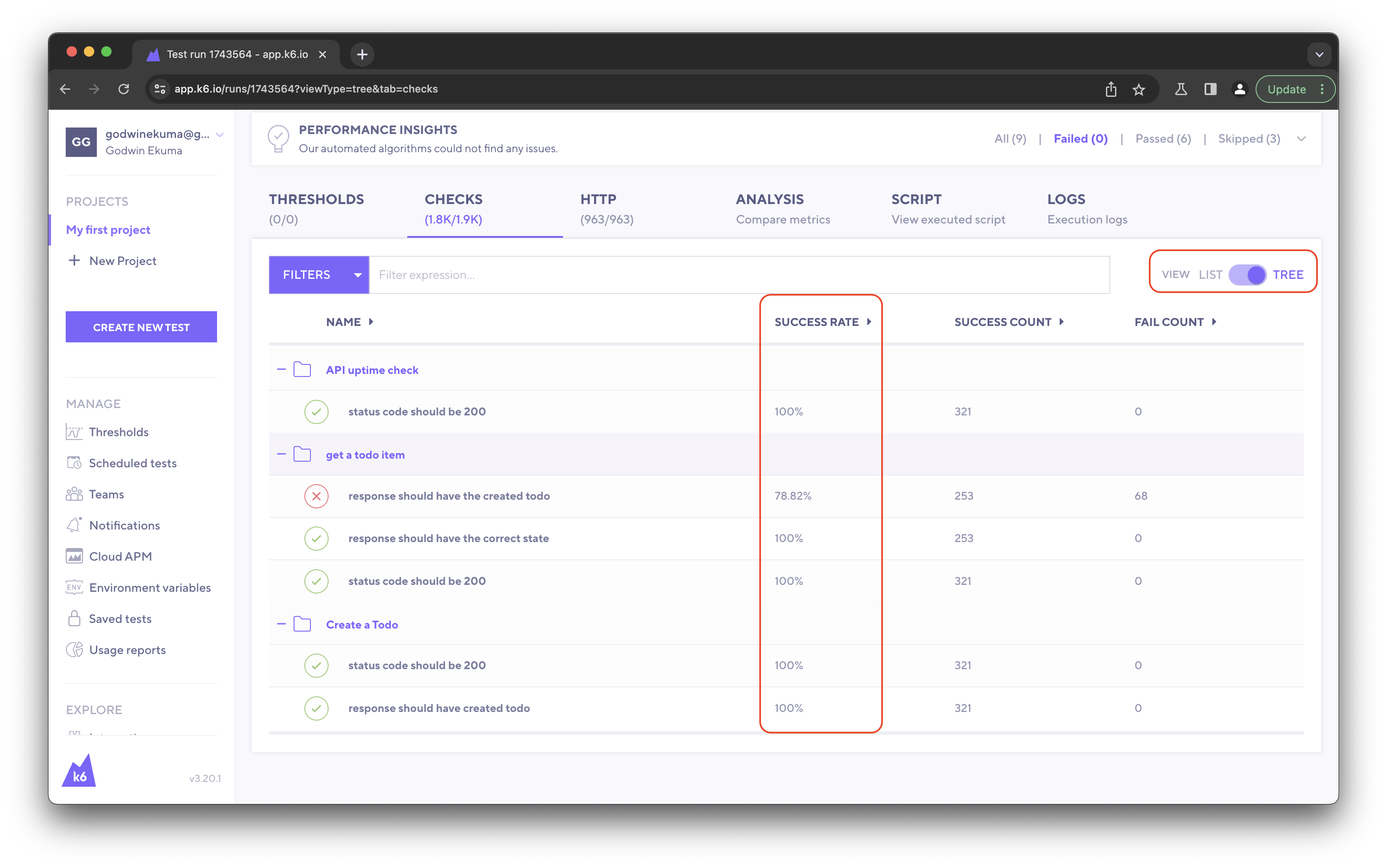 API performance testing with k6 | CircleCI