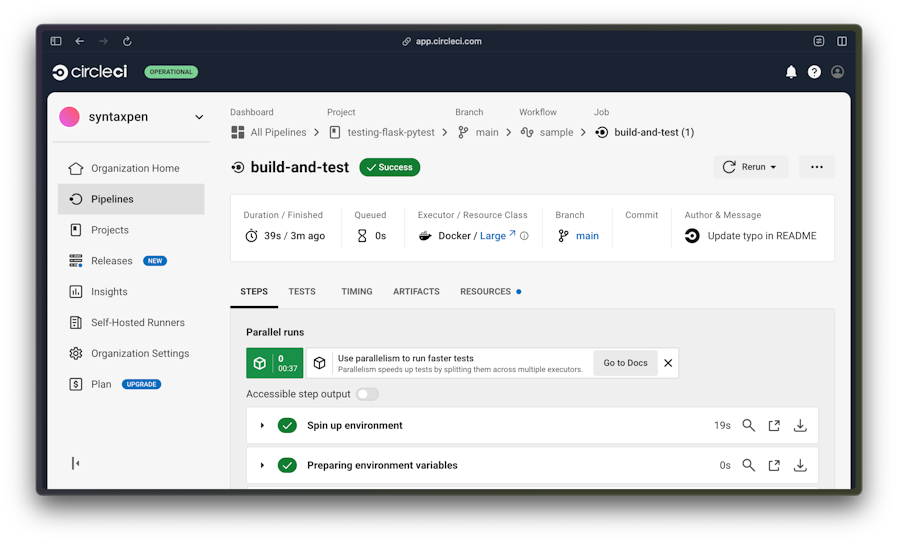 Testing a Flask framework with Pytest | CircleCI Testing a Flask framework with Pytest | CircleCI